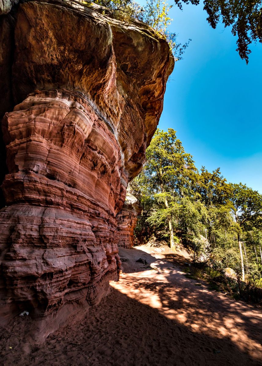 'Red rocks' Poster by Alexander Sorokopud | Displate