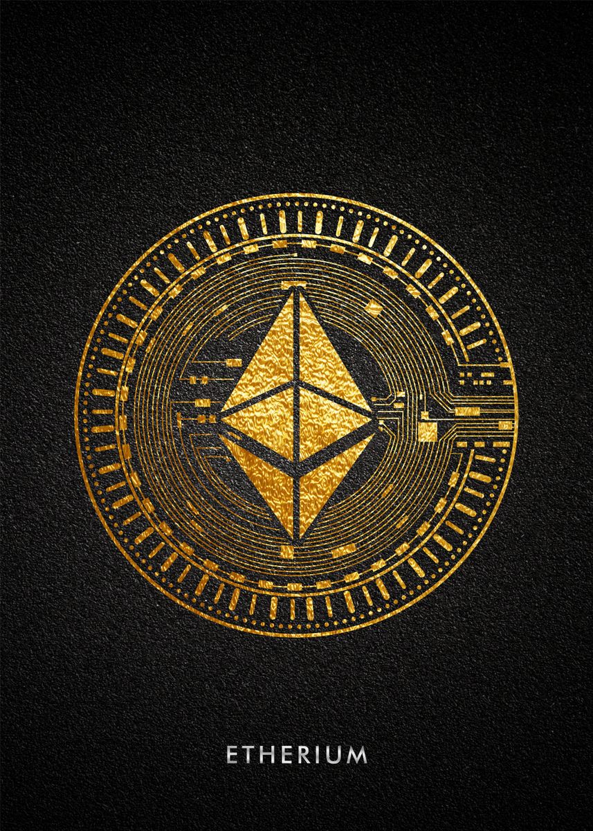 'ETHEREUM' Poster, picture, metal print, paint by Most Popular Cult ...