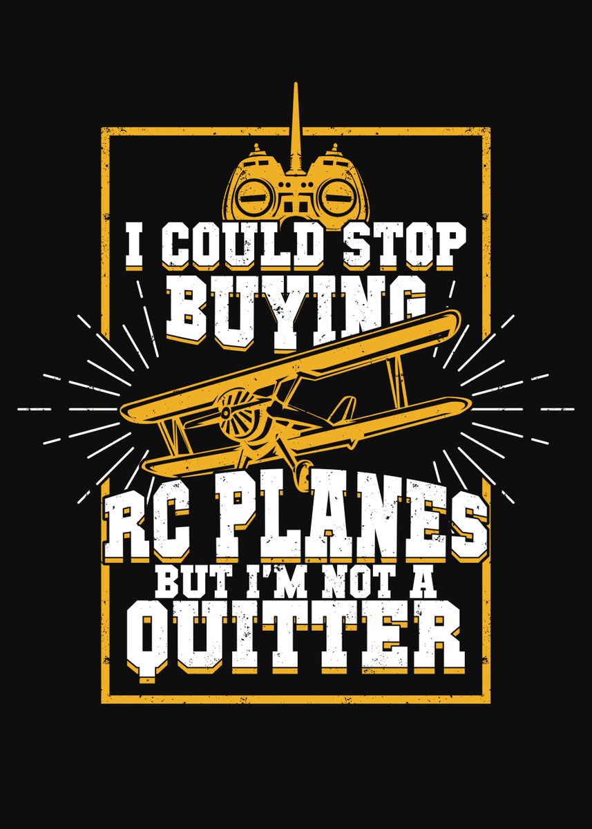 'RC Plane Design ' Poster by Marcel Doll | Displate