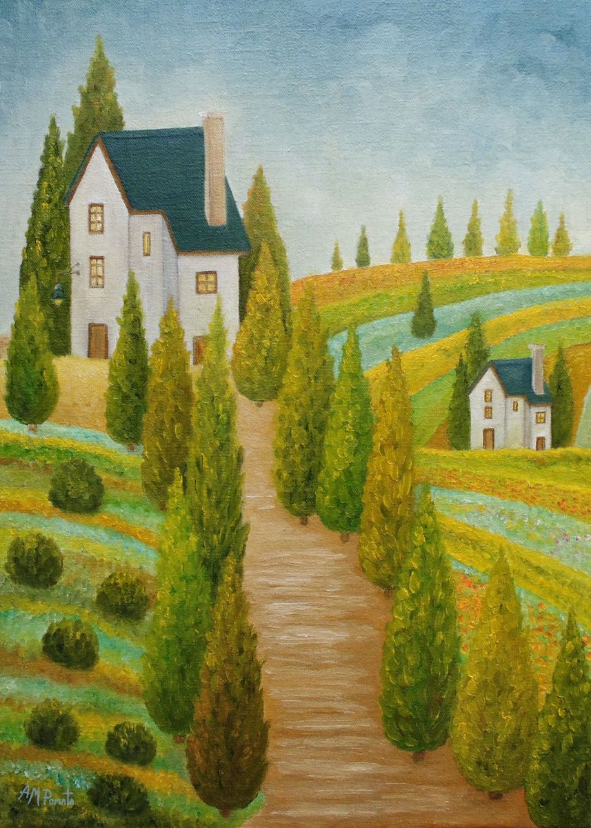 'Balmy Spring Evening' Poster by Ángeles M Pomata | Displate