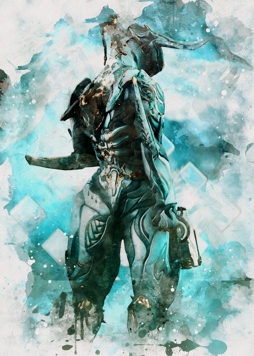 'WARFRAME Poster' Poster, picture, metal print, paint by MarcosHarris ...