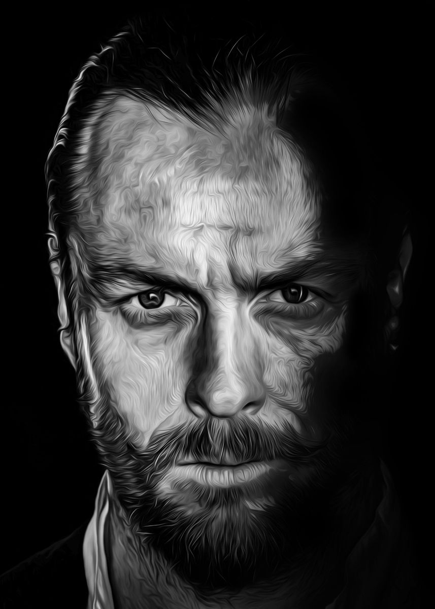 'Captain Flint ' Poster, picture, metal print, paint by George Sorin ...