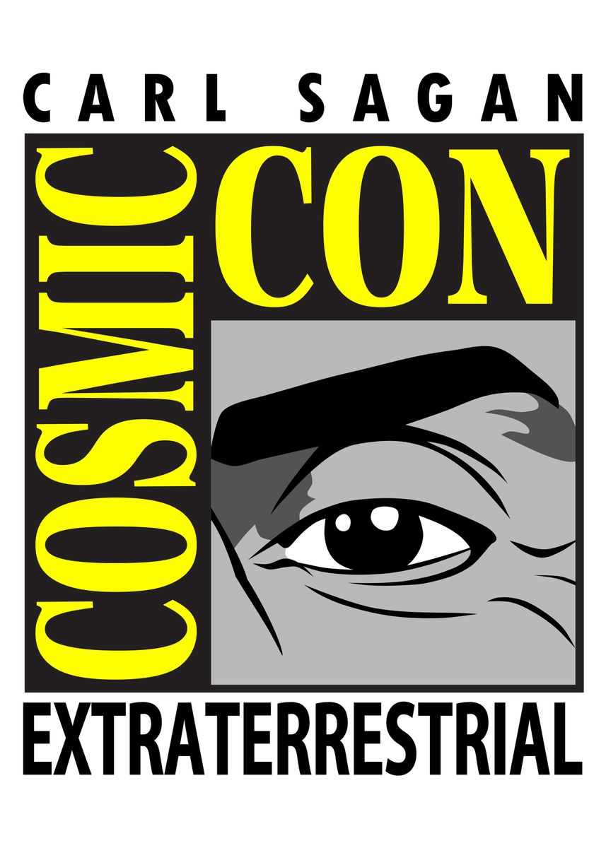 'Cosmic con' Poster, picture, metal print, paint by Karlangas Designs ...