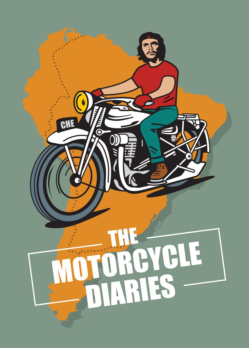 'The Motorcycle Diaries' Poster, picture, metal print, paint by Movie ...