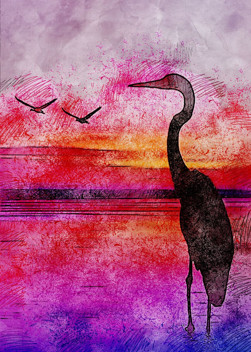 'Nature Abstract 1' Poster by Oizy Production | Displate