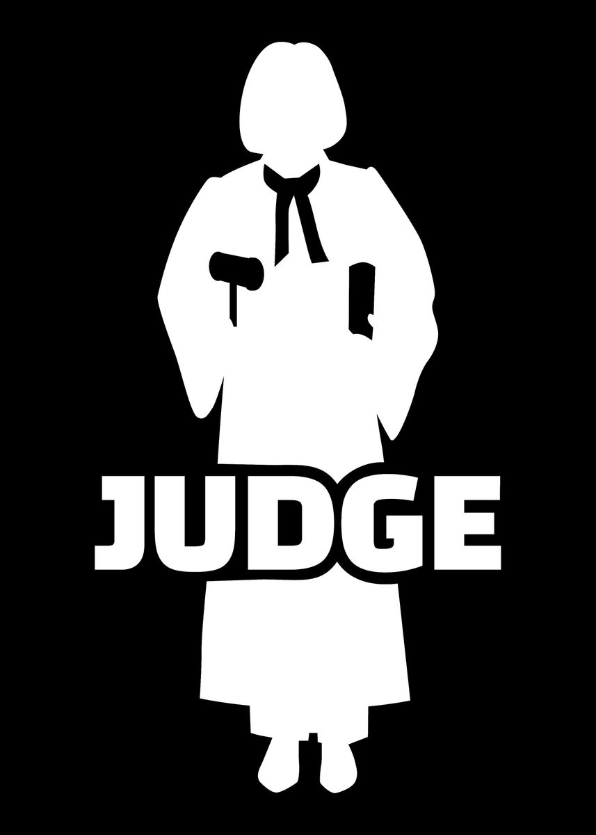 'Judge' Poster by Designzz | Displate