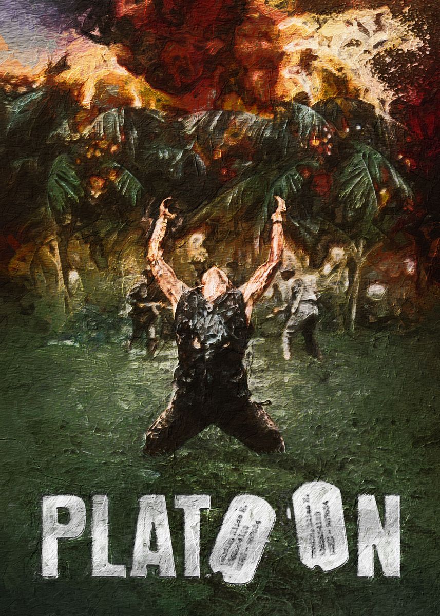 'Painted Platoon' Poster by Andrew Treherne | Displate