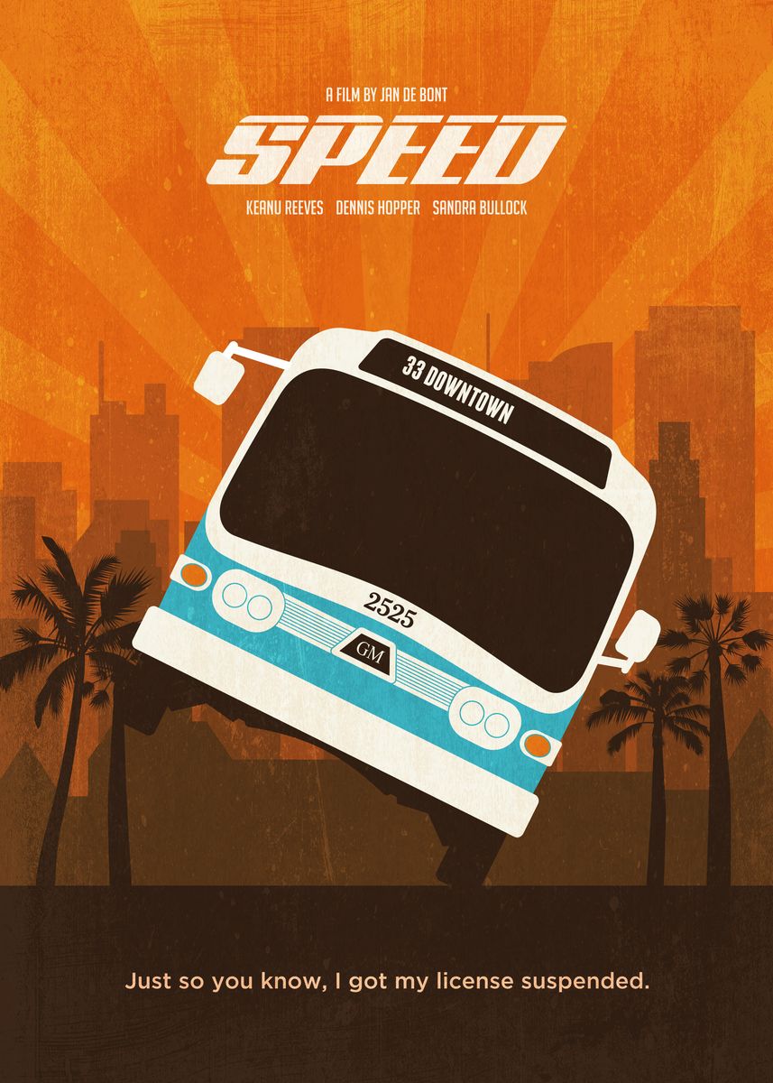 'Speed' Poster, picture, metal print, paint by Kunyah | Displate