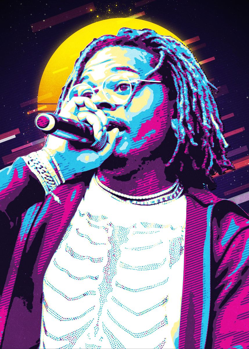 'Gunna ' Poster, picture, metal print, paint by San Creative | Displate