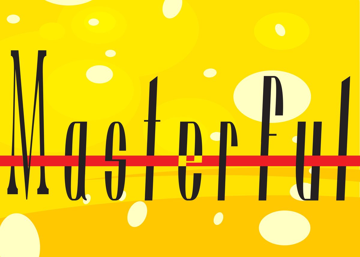 'Masterful' Poster by Opal 6 Zones | Displate