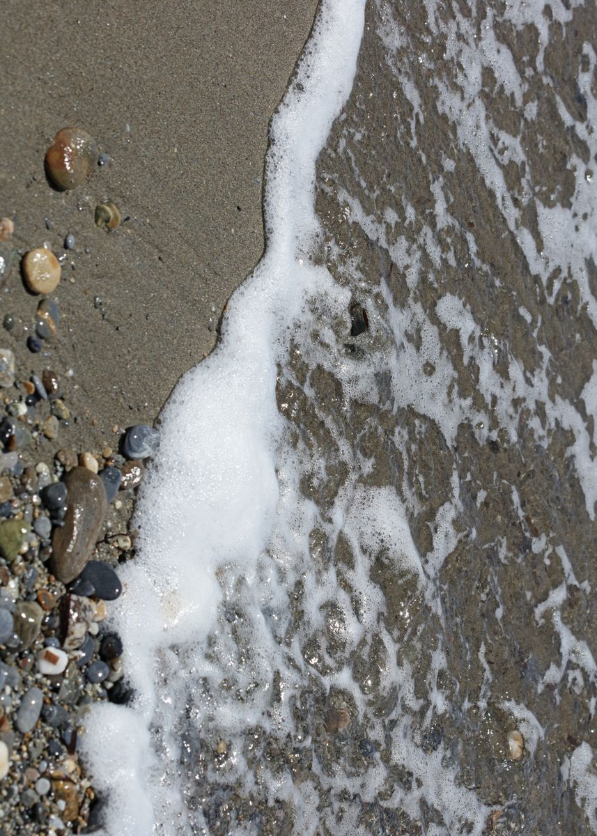 'Waves macro crete island' Poster by BakalaeroZz Photography | Displate