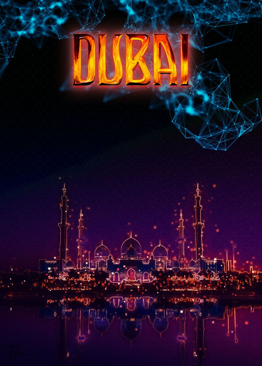 'Dubai' Poster by Petra Rommelfanger | Displate