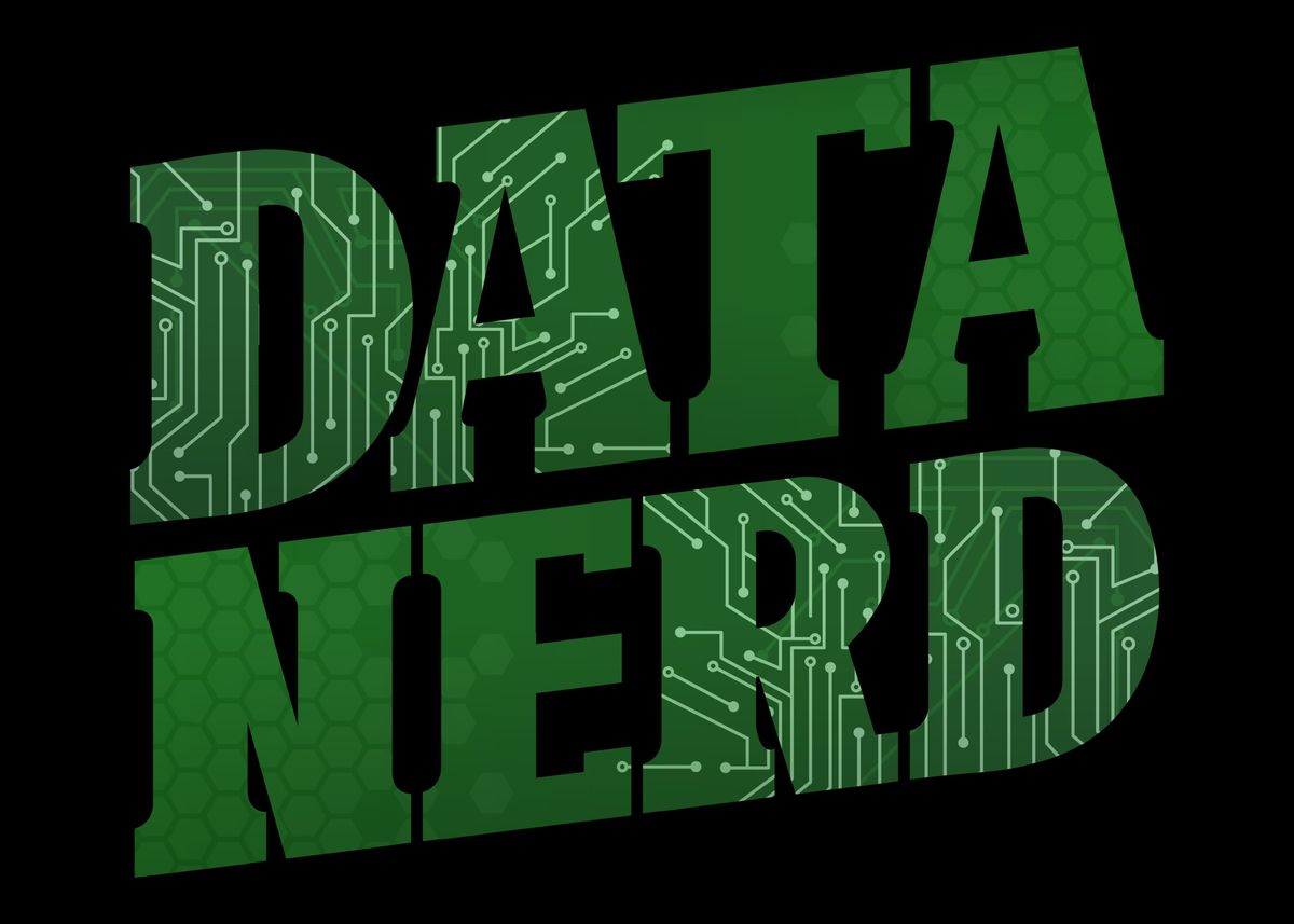 'Data Nerd Programming' Poster by ankarsdesign | Displate