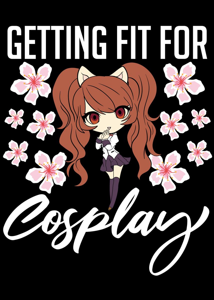 'Fit Cosplay Digital' Poster, picture, metal print, paint by Roland ...