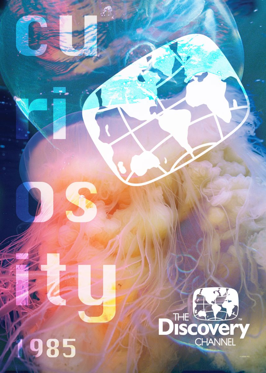 'Curiosity' Poster, picture, metal print, paint by Discovery | Displate