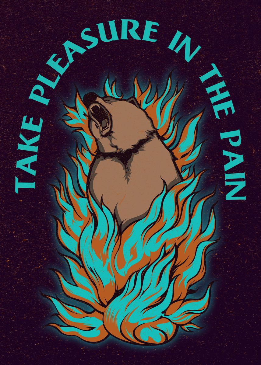 'Kuma' Poster by Ricky Caneso Jr | Displate