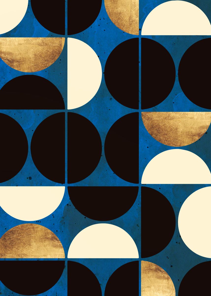 'Retro Moon' Poster by SpaceFrog Designs | Displate