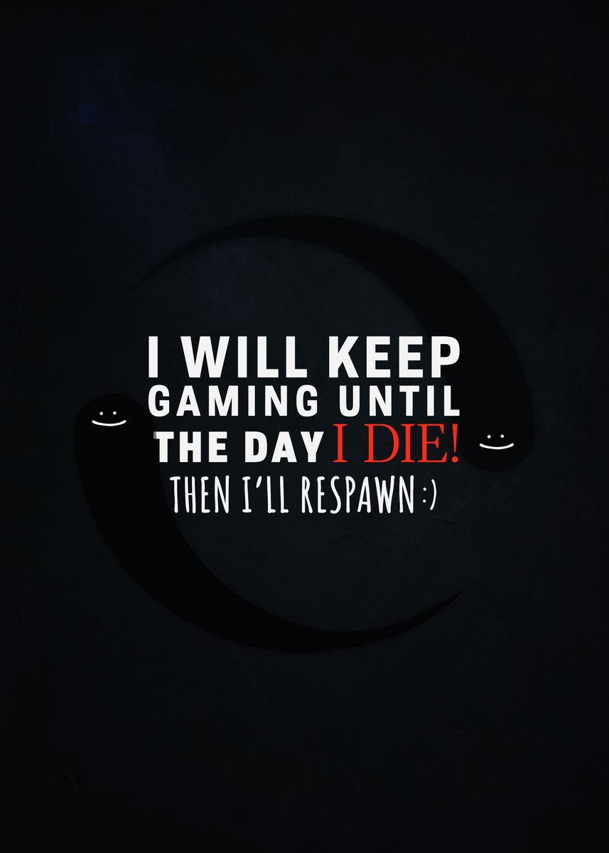 'RESPAWN' Poster, picture, metal print, paint by Mashz | Displate