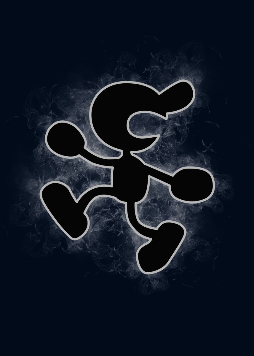 'Mr game watch' Poster, picture, metal print, paint by Black Iris ...