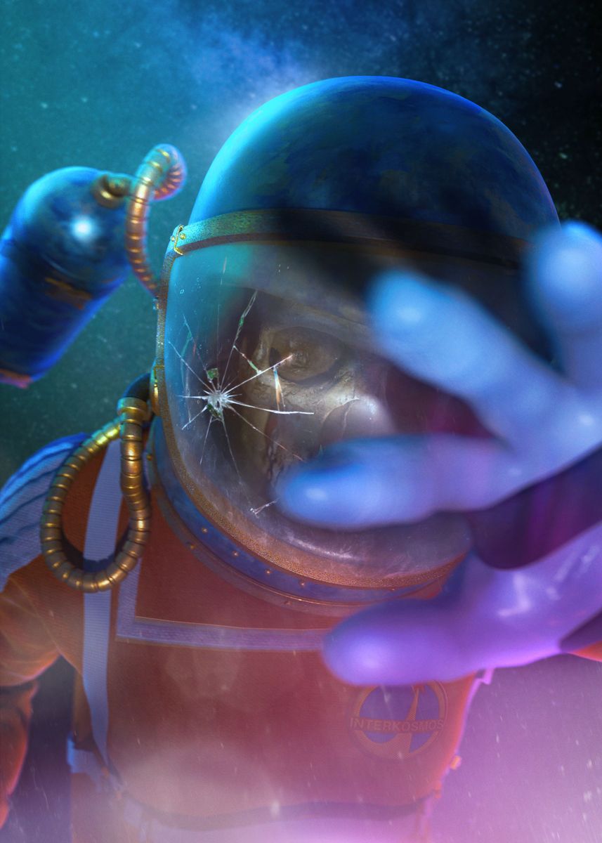 'Lost Cosmonaut' Poster by goodone | Displate