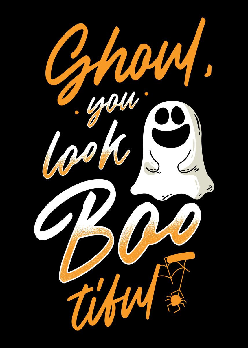 'Ghouls Look Beautiful' Poster by Cooldruck | Displate