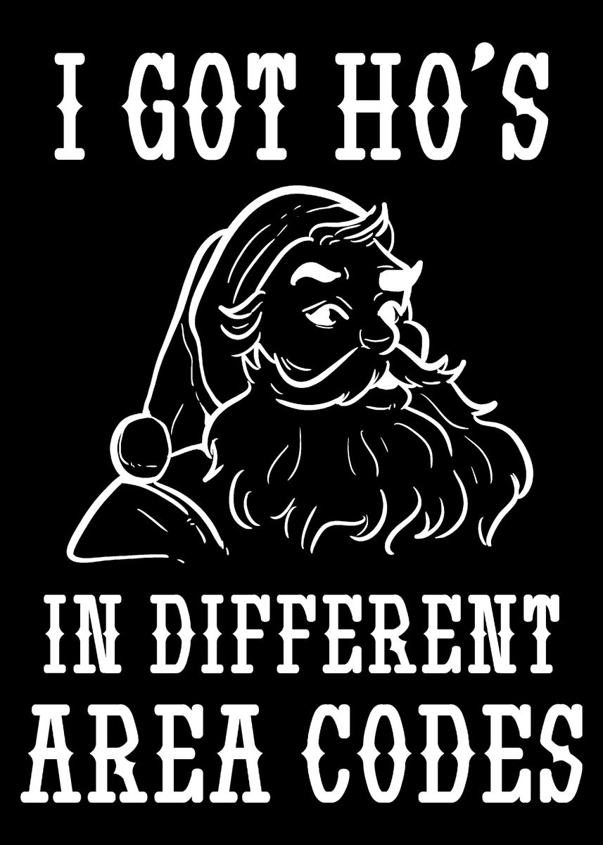 'Hos In Different Codes Fu' Poster, picture, metal print, paint by ...