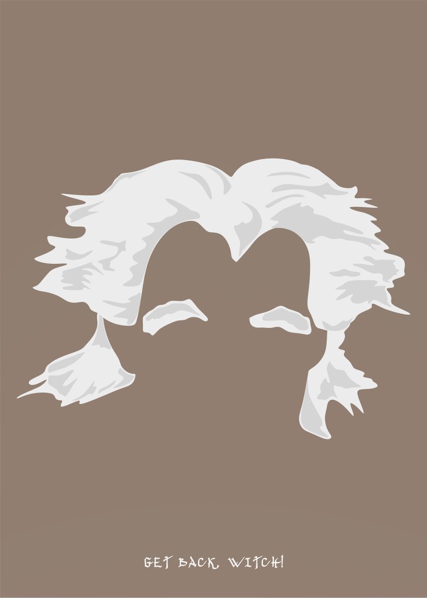 'Get back witch' Poster, picture, metal print, paint by Josh B | Displate