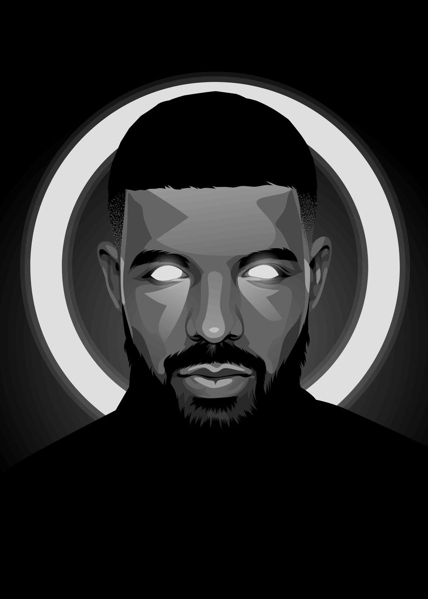 'Drake' Poster by One years Studios | Displate