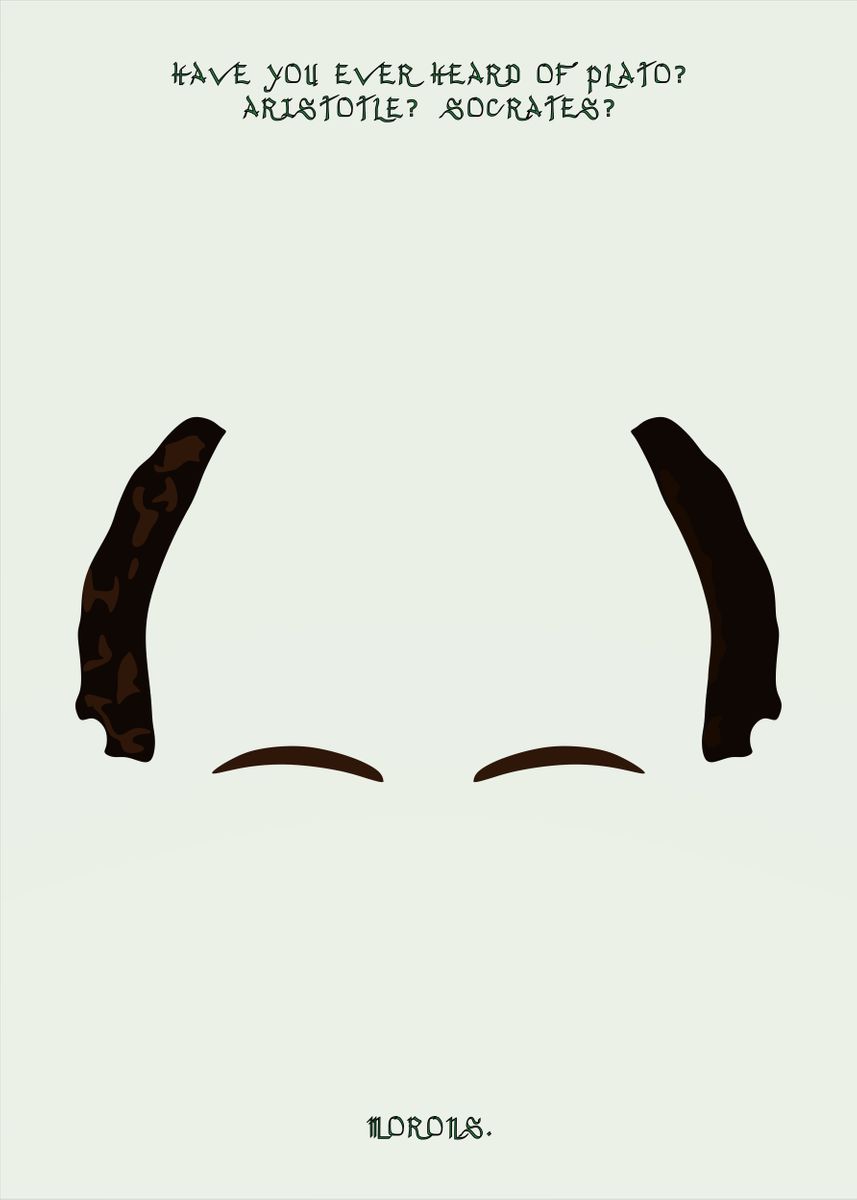 'Morons' Poster, picture, metal print, paint by Josh B | Displate