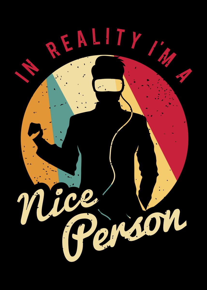 'VR Virtual Reality Gaming' Poster by Alley Field | Displate