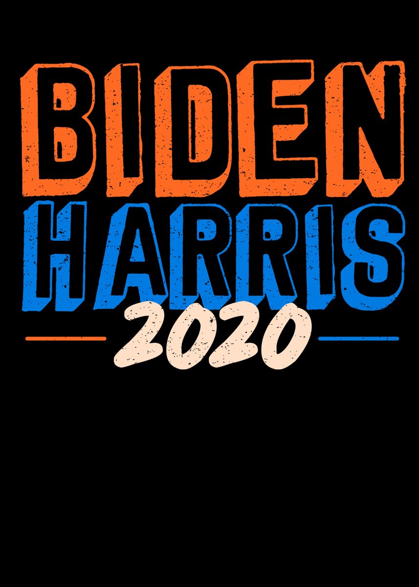 'Biden 2020' Poster by ZS C O M M E R C E | Displate