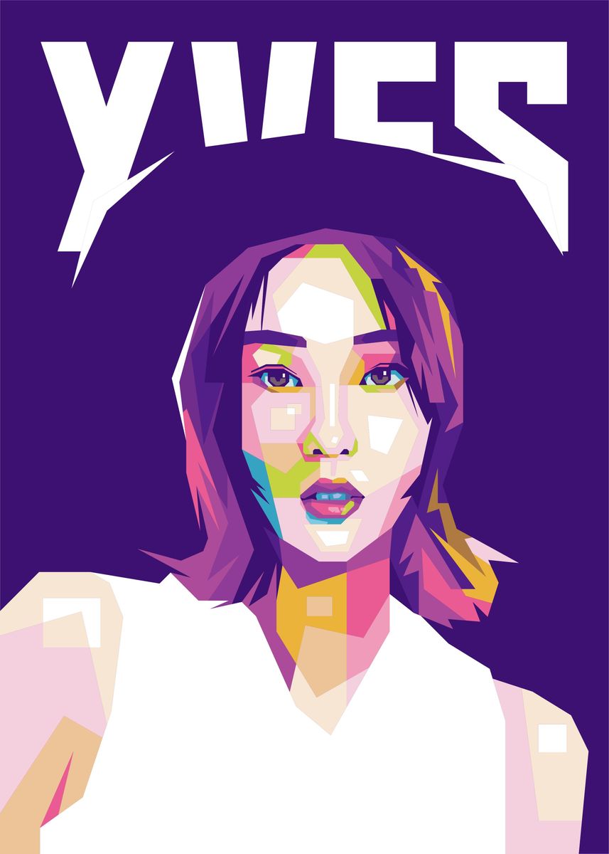'LOONA YVES' Poster, picture, metal print, paint by Rochefort | Displate