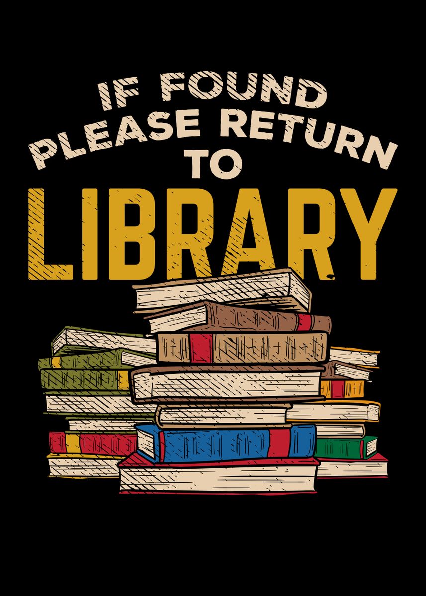 'Librarian' Poster, picture, metal print, paint by Shiva121 | Displate