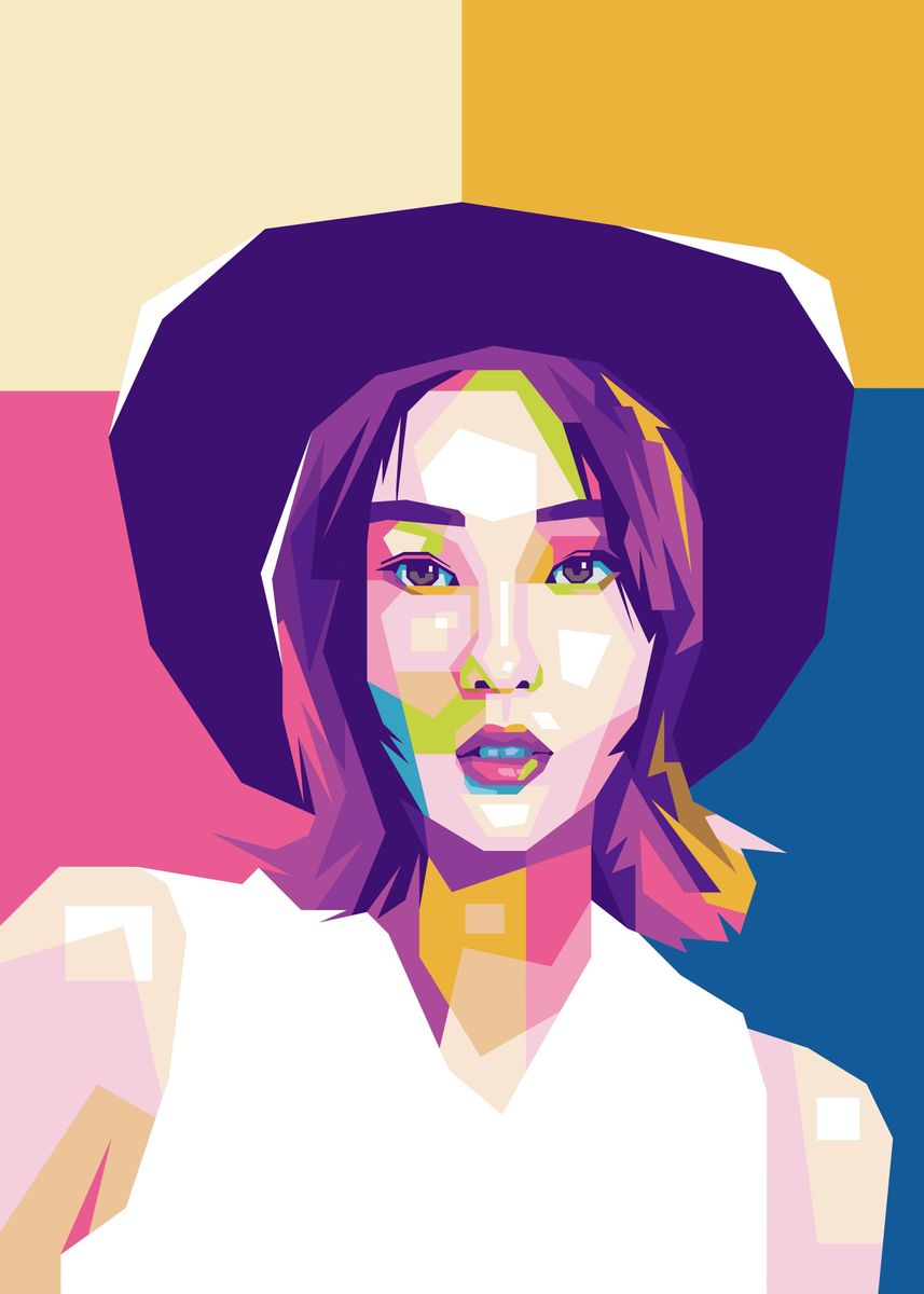 'LOONA YVES' Poster, picture, metal print, paint by Rochefort | Displate