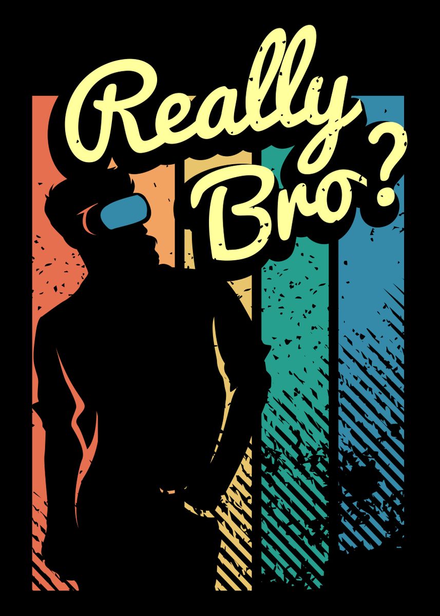 'VR Virtual Reality Gaming' Poster by Alley Field | Displate