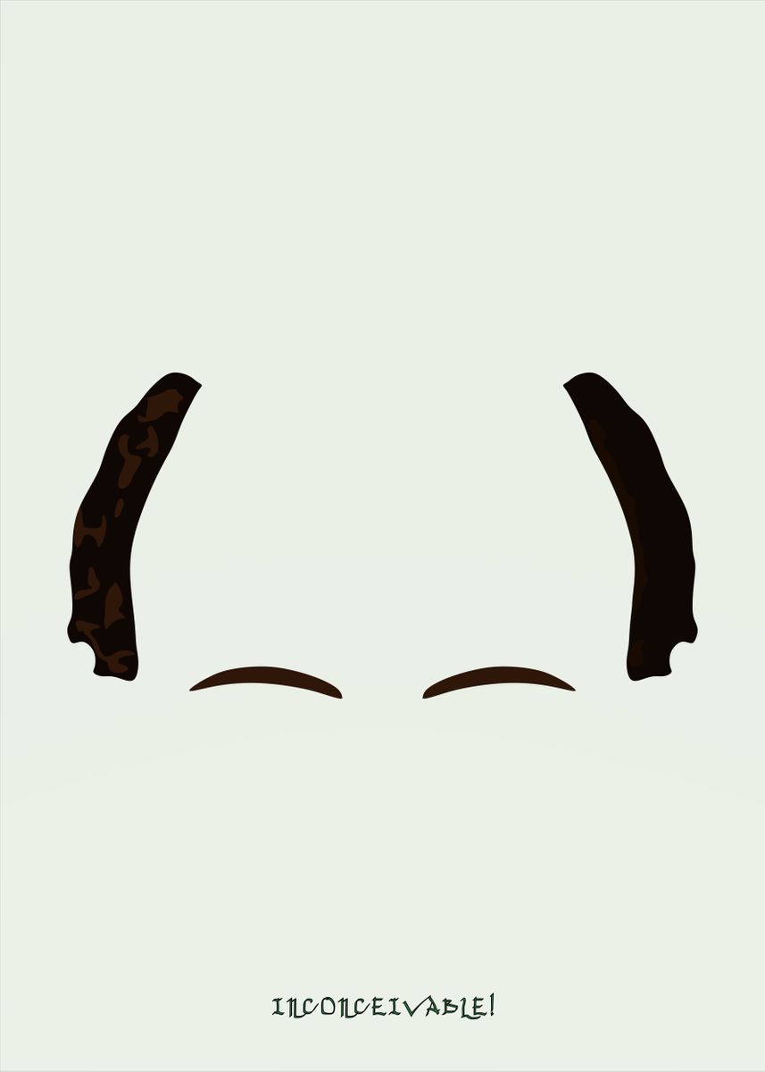 'Inconceivable' Poster, picture, metal print, paint by Josh B | Displate