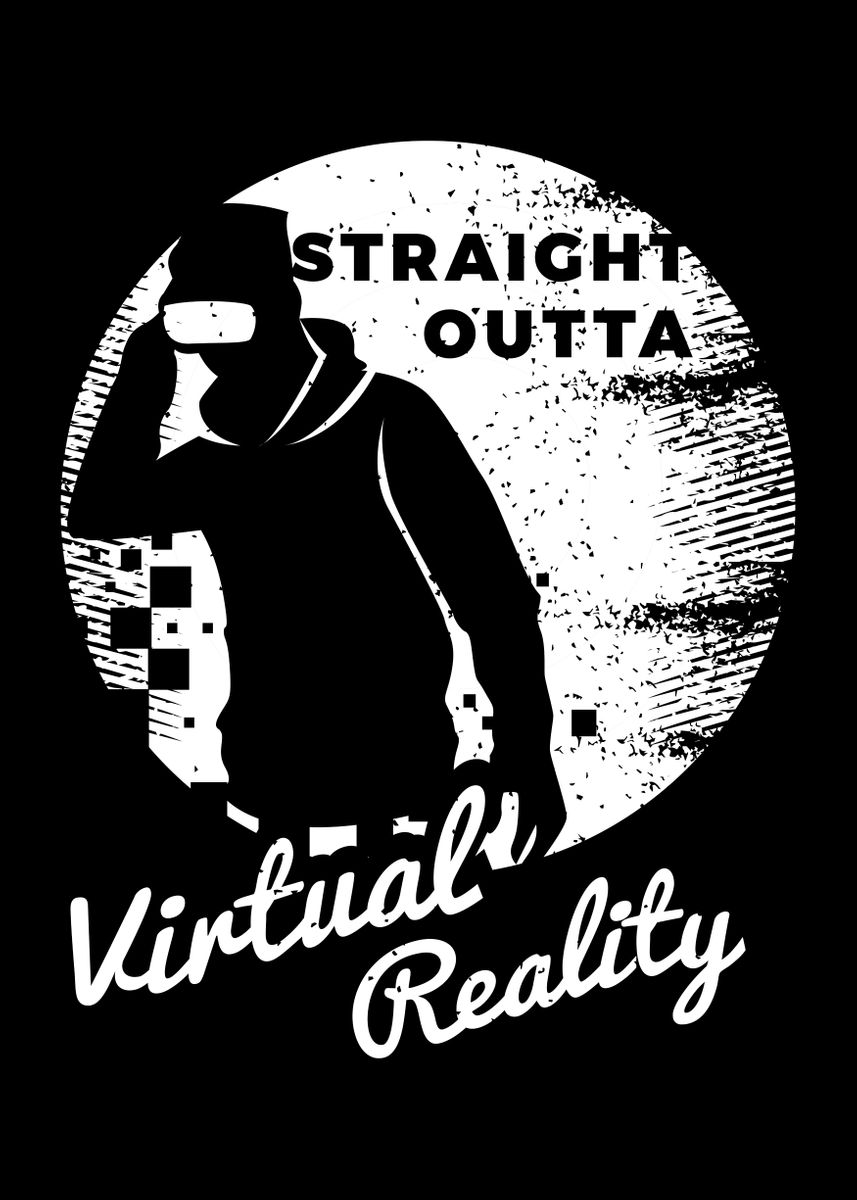 'VR Virtual Reality Gaming' Poster by Alley Field | Displate