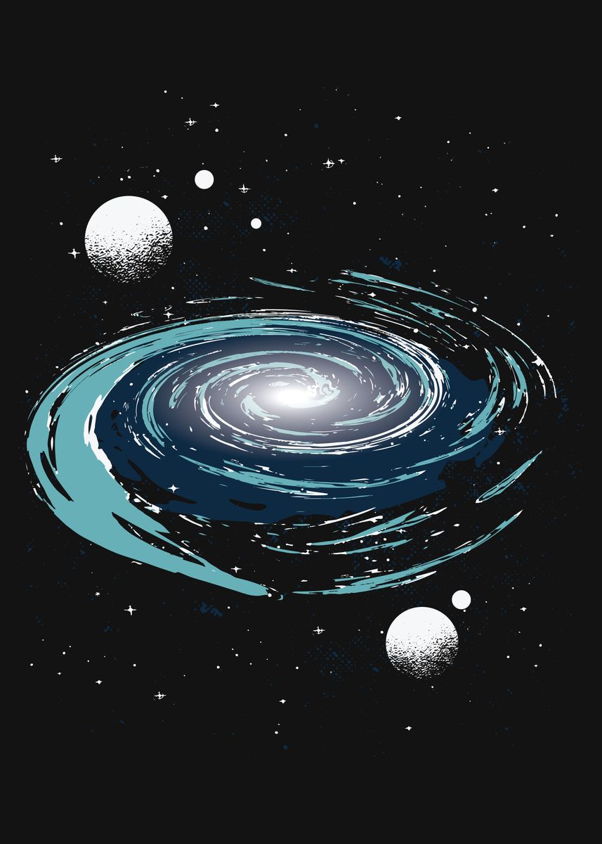 'Space Nebula' Poster by Maax Fantasy | Displate