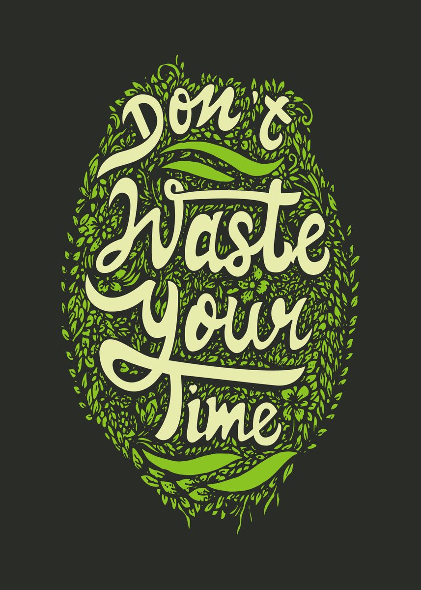 'alphabet time' Poster by DheYa Art | Displate