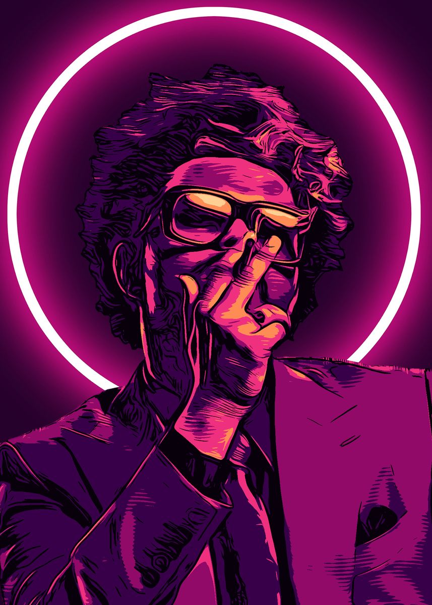' The Weeknd ' Poster, picture, metal print, paint by TI KI | Displate