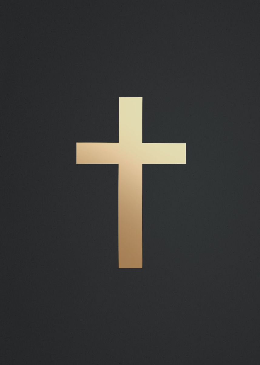 'Cross' Poster, picture, metal print, paint by FonyxLab | Displate