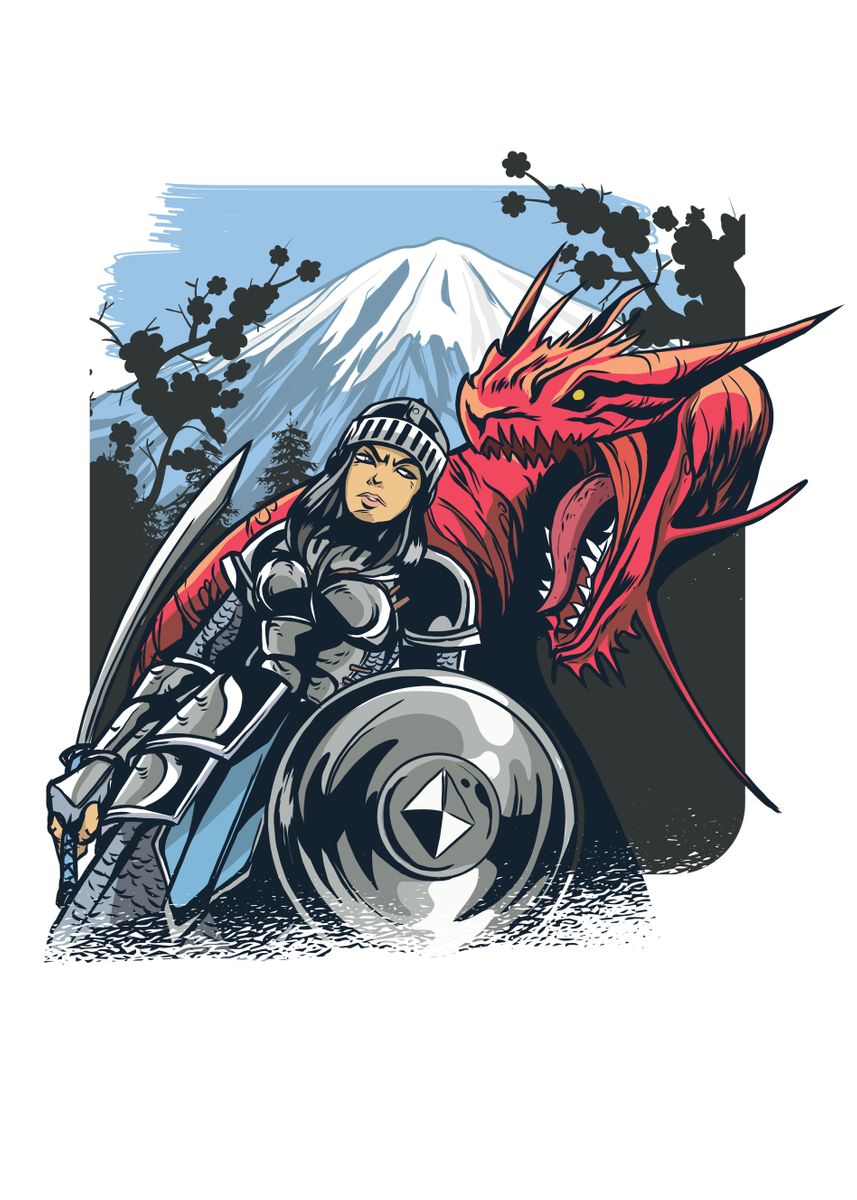 'Princess Armor' Poster by AlmightyFashion | Displate