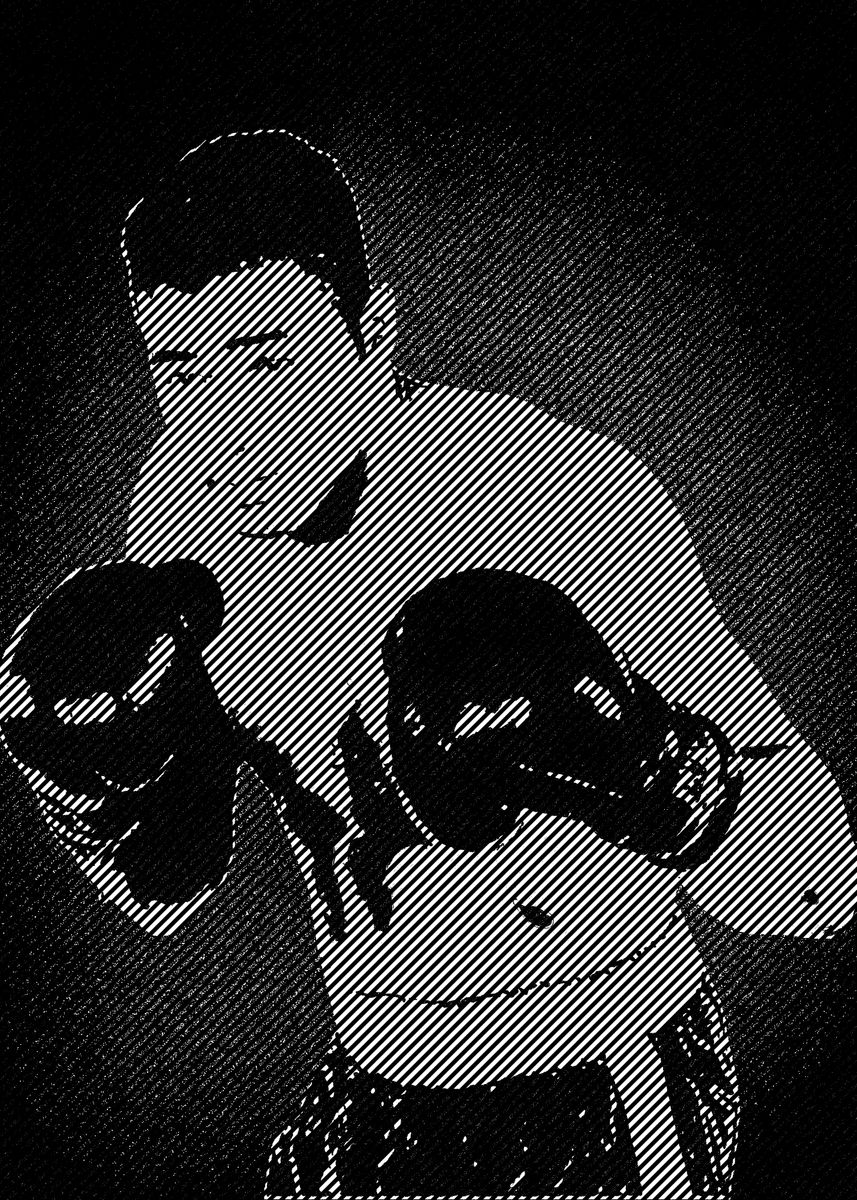 'Floyd Patterson' Poster, picture, metal print, paint by ...