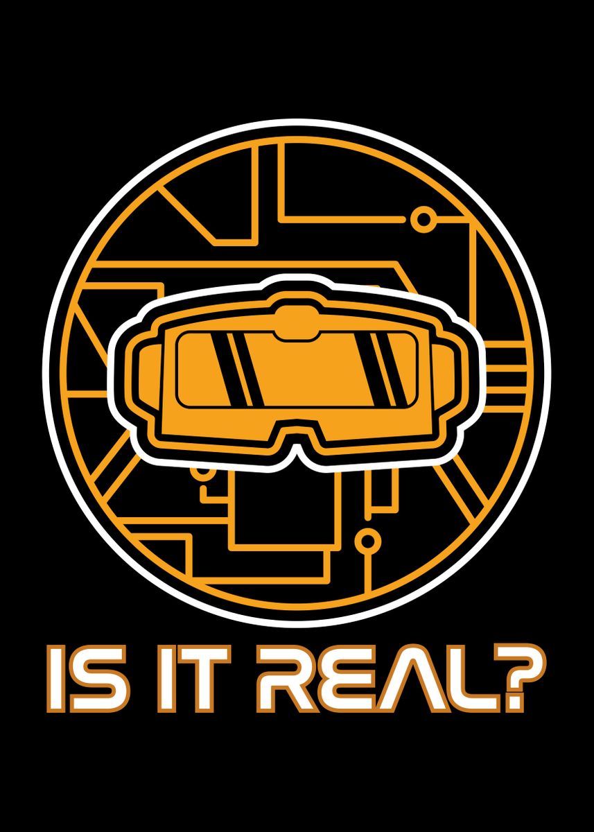 'VR Virtual Reality Gaming' Poster by Alley Field | Displate