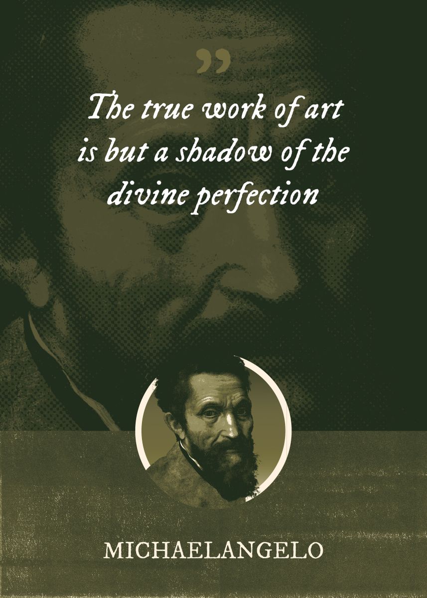 'The true work of art is' Poster by Syahrasi | Displate