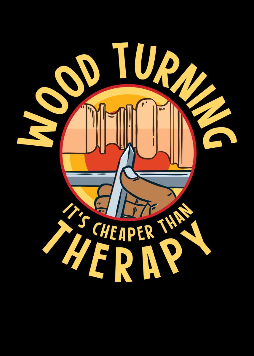 'Wood Turning' Poster by Shiva121 | Displate