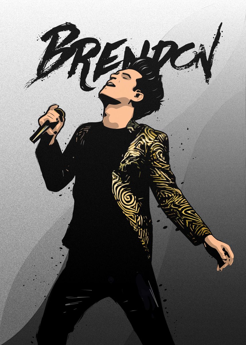 'Brendon' Poster by Q Q | Displate