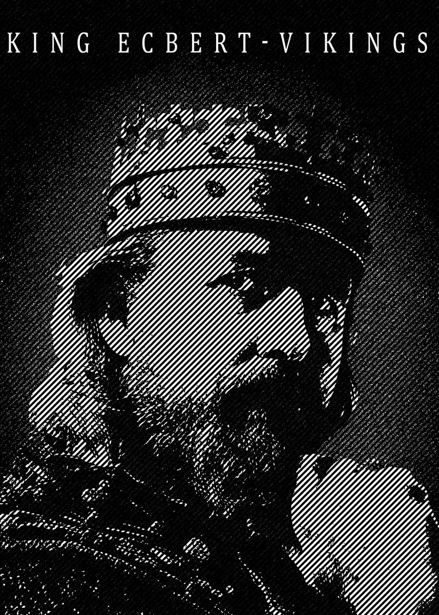 'King Ecbert' Poster, picture, metal print, paint by Michael I. Organ ...