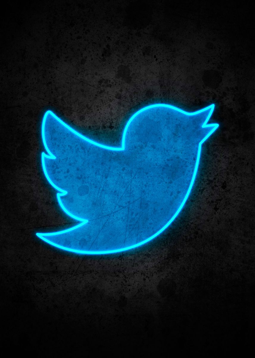 'Twitter' Poster, picture, metal print, paint by Geisom Arana | Displate