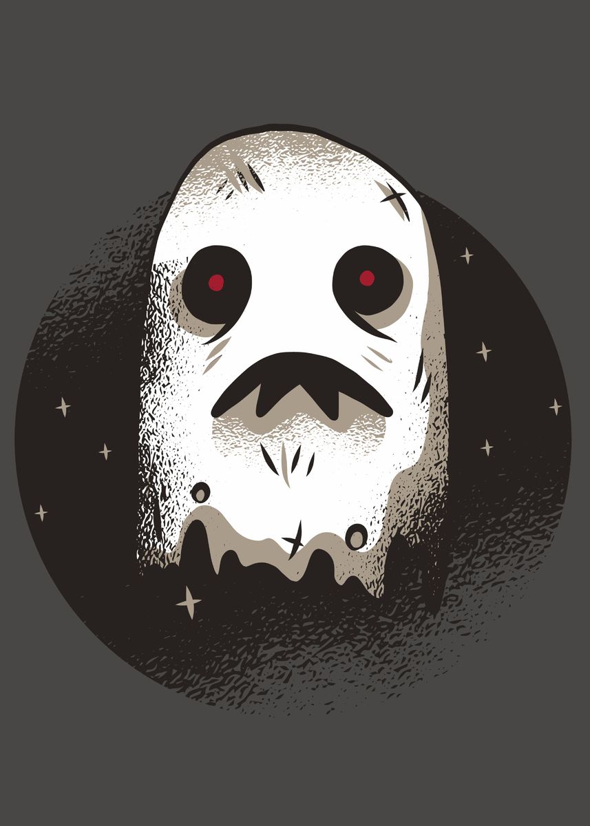 'Dark Ghost' Poster by Maax Fantasy | Displate